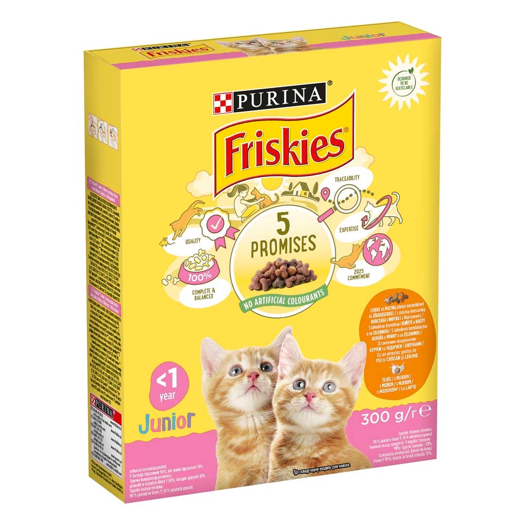 FRISKIES Junior száraz macskaeledel | Purina