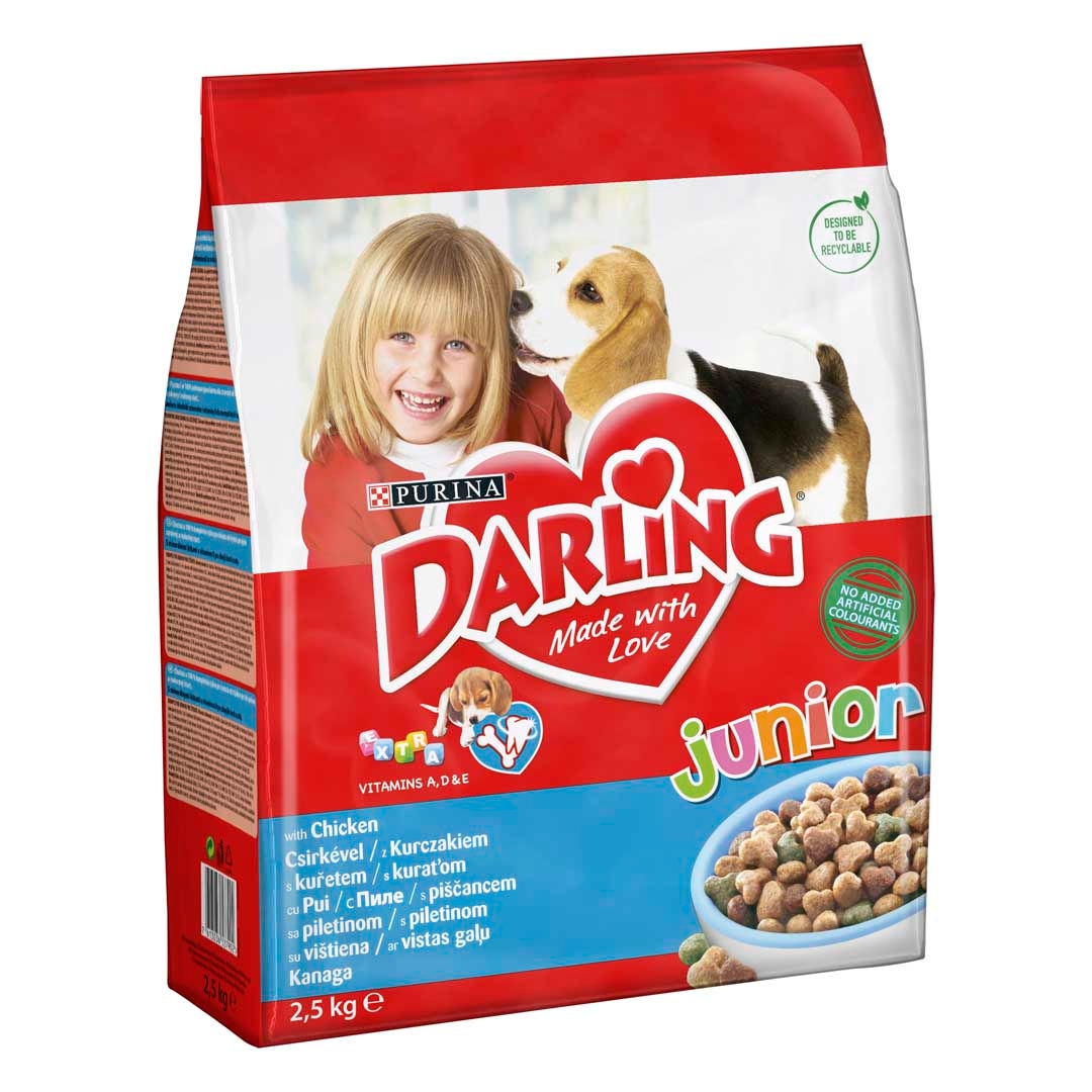 DARLING Junior csirkével száraz kölyökkutya eledel | Purina
