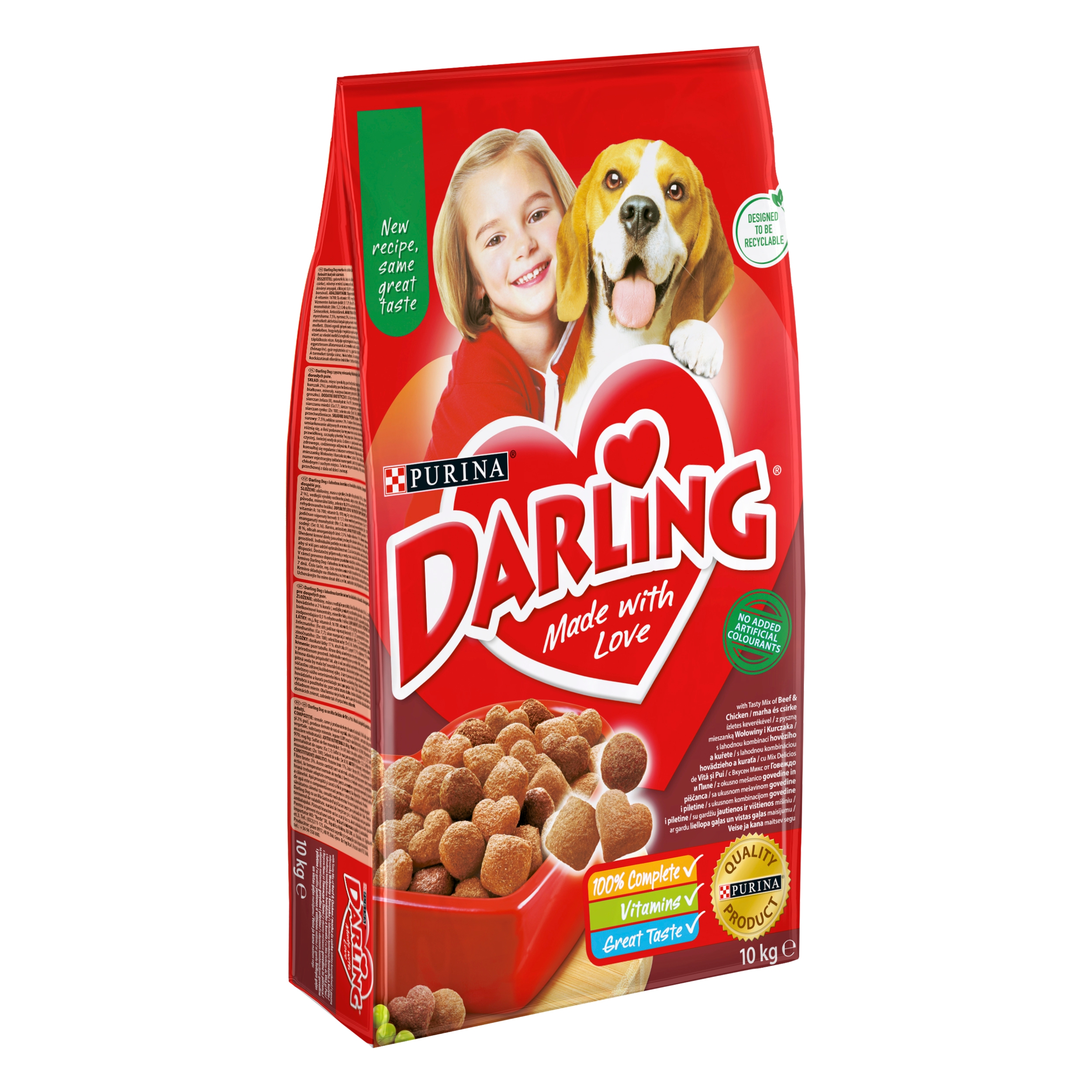 DARLING marhával és csirkével száraz kutyatáp | Purina
